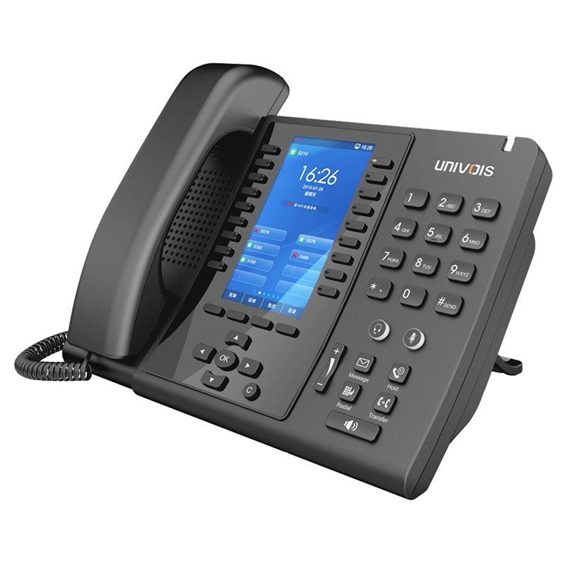 UNIVOIS U6S Gigabit IP Phone For Office Kualitas Premium & Tahan Lama